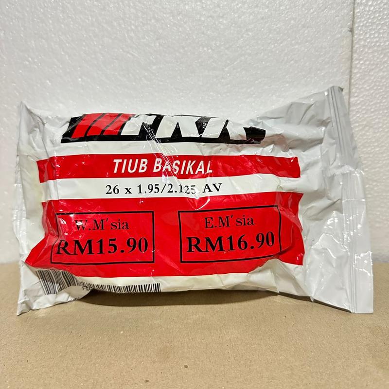 FKR 26x1.95/2.125 AV Tiub Basikal Rim 26 Inci Inner Tube Bicycle ...