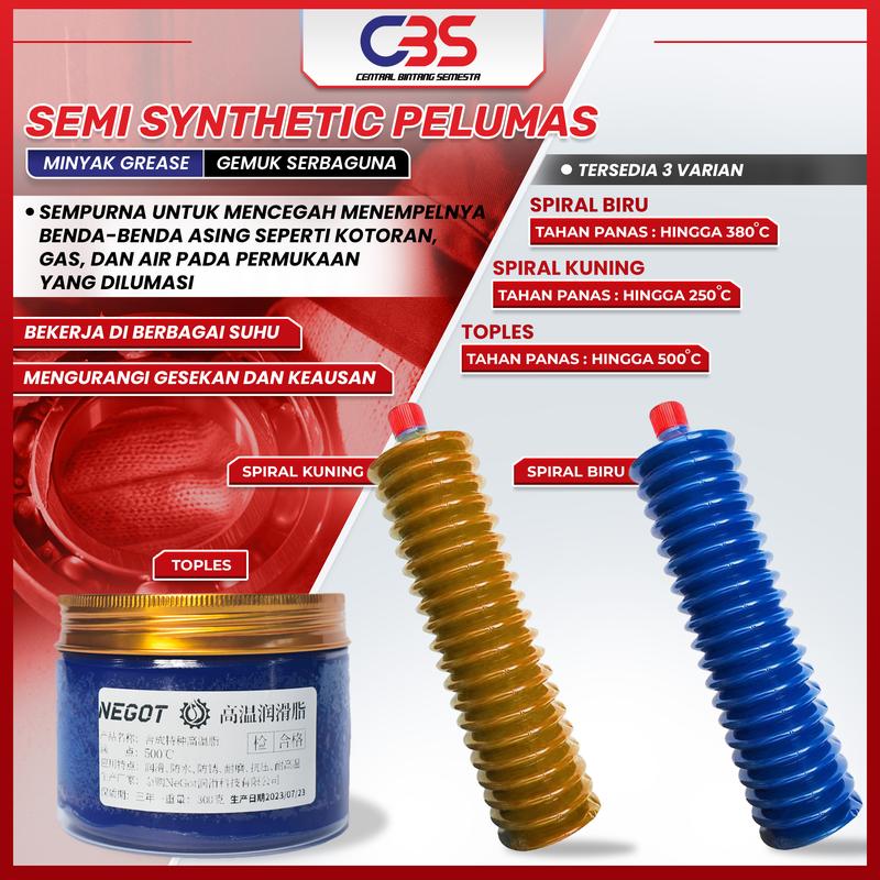 Grease - Stempet - Gemuk Semi Synthetic Pelumas Havy Duty 30 - Shop ...