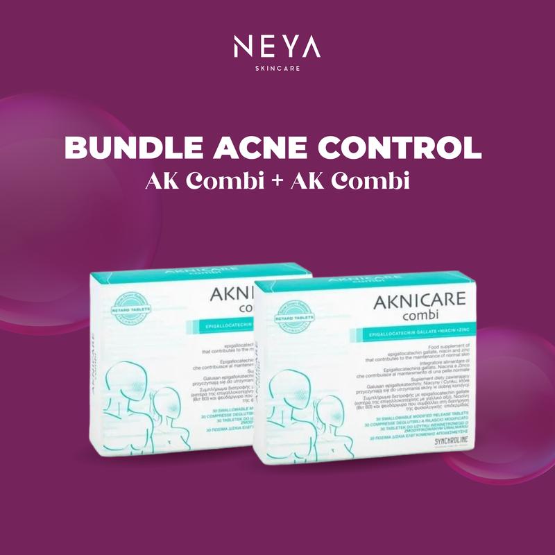 Bundle Acne Control: AK Combi + AK Combi With Green Tea and Vitamin ...