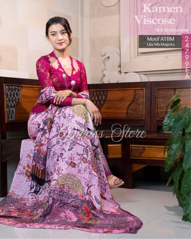 Kamen sutra Doby serat nanas PREMIUM terbaru pakaian adat bali BY NS ...