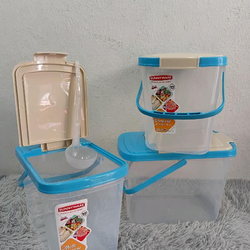 808 multi-purpose storage bin for rice , water/juice dispenser ...