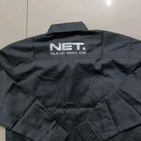 Jual Kemeja NET TV • baju NET • Seragam NET TV terbaru full bordir ...