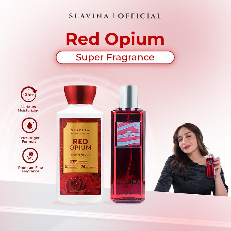 SLAVINA Body Mist + Body Lotion BUNDLE ISI 2 | Hand Body Lotion - Shop ...