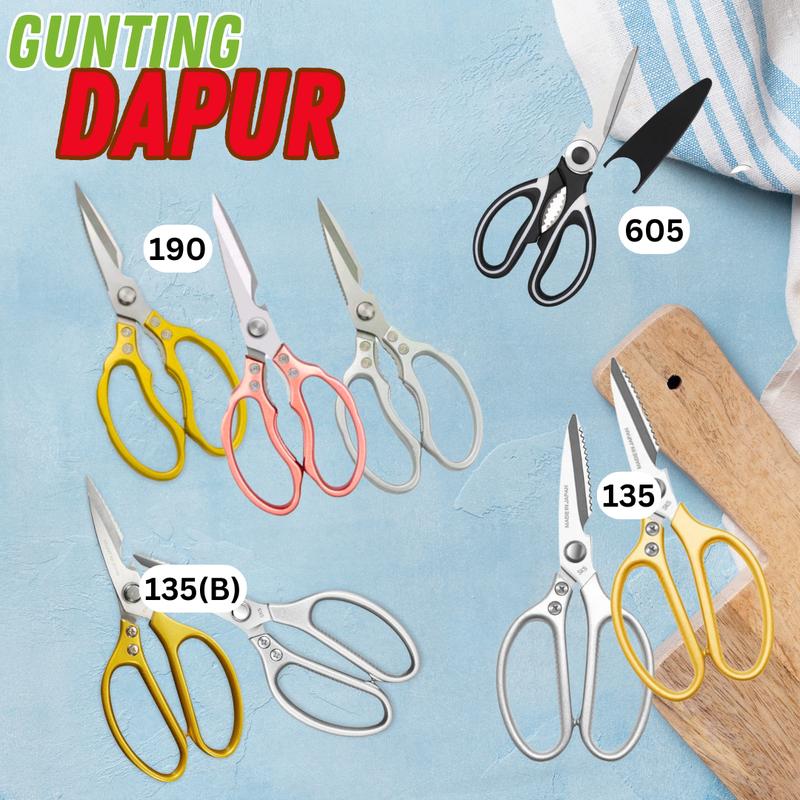Multifunction Japan SK5 Gunting Dapur Tahan Lasak/Heavy Duty/Kitchen ...