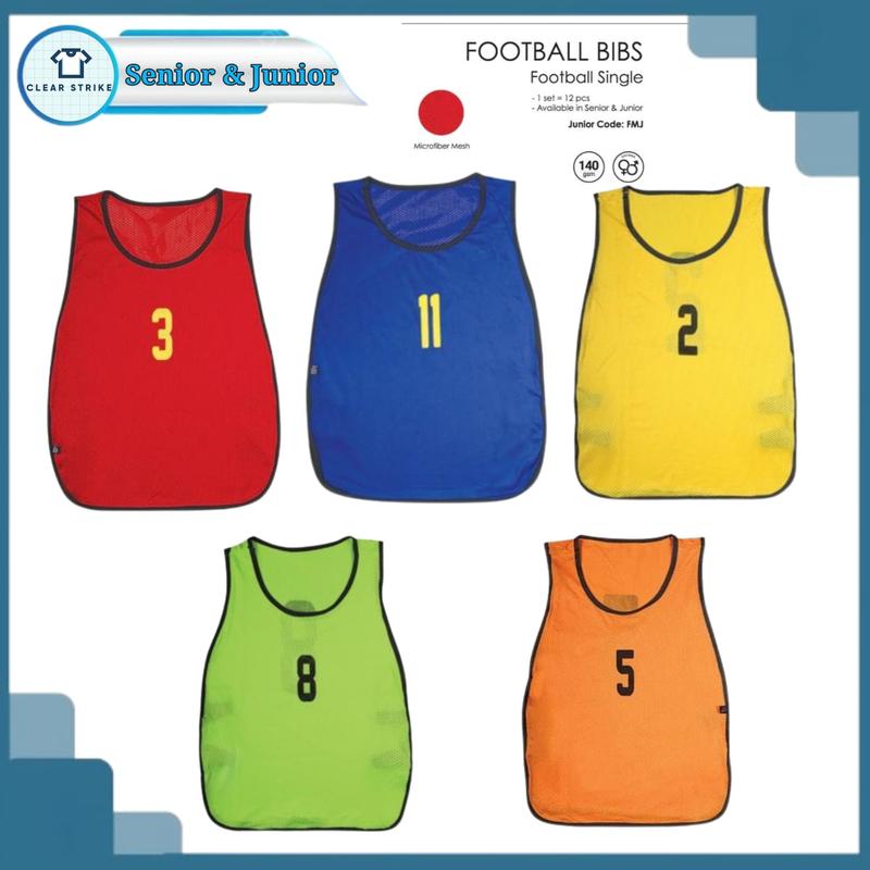 Football Single (With Number) | Bibs Football | Senior Bibs - TikTok ...