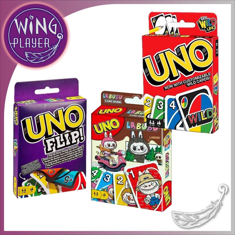 Card Games Collection - UNO / UNO FLIP / UNO LABUBU / Table Card ...