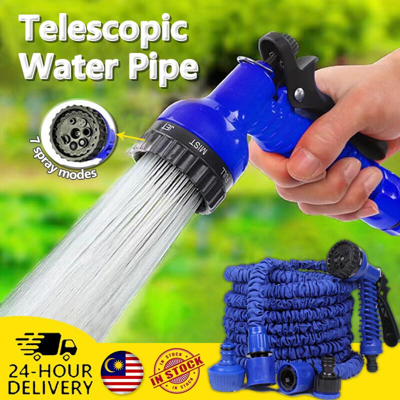 【High Quality】Telescopic water pipe Car wash hose domestic - TikTok ...