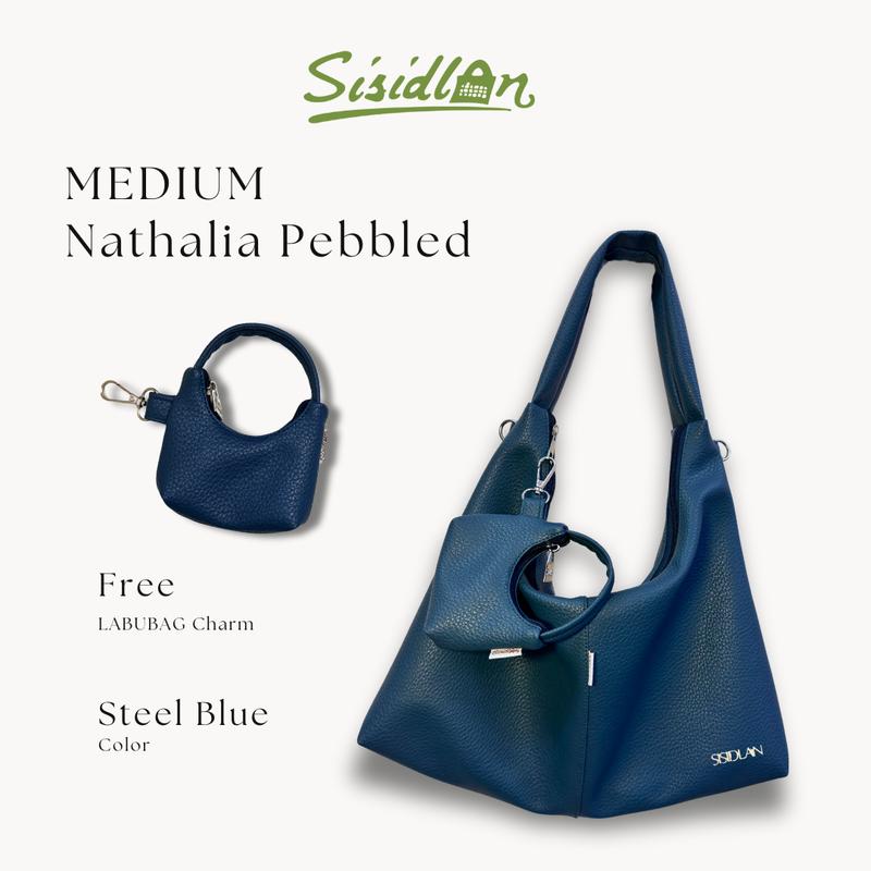 Sisidlan Nathalia Medium Pebbled PU Leather Hobo Bag with Free - TikTok Shop Philippines