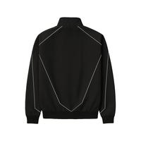 Promo Mr Mads Tracktop Jacket Black Noir Bahan RJN Karet Lengan 2cm ...