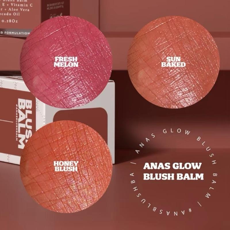 ANAS Glow Blush Balm with Vit E, Vit C, Aloe Vera & Avocado Oil ...