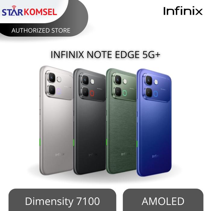Jual HP INFINIX NOTE EDGE 5G+ 8/256 NFC GARANSI RESMI INFINIX INDONESIA ...