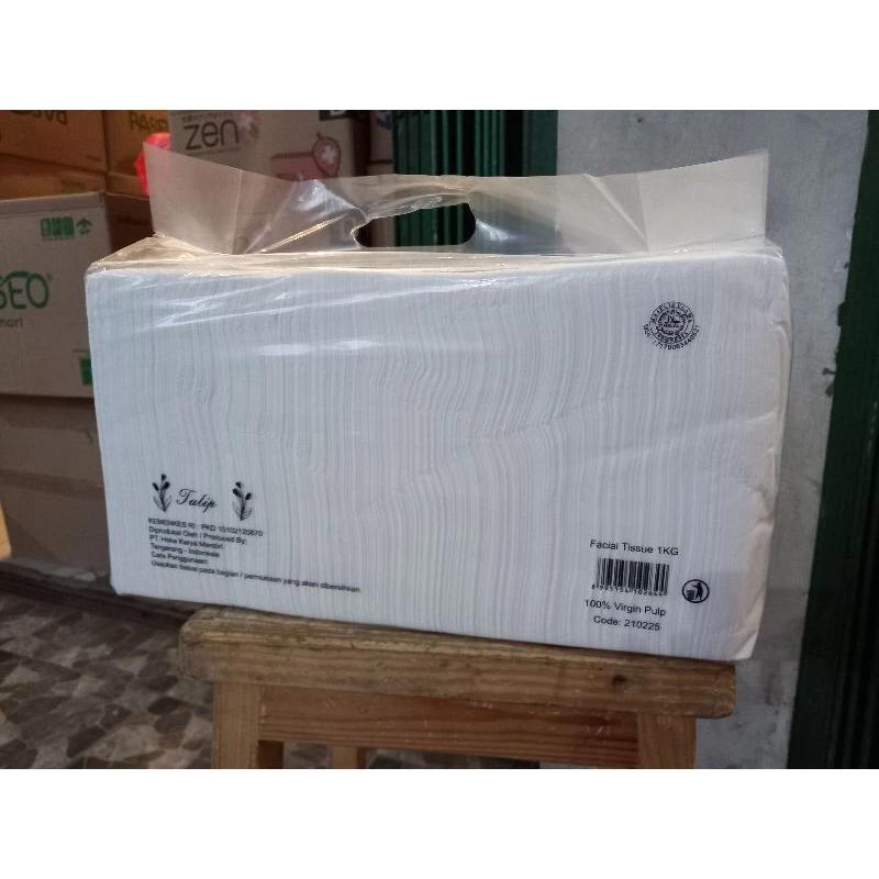 Tissue tulip 1000gr / 1kg, tissue facial 1kg sangat halus - Shop ...