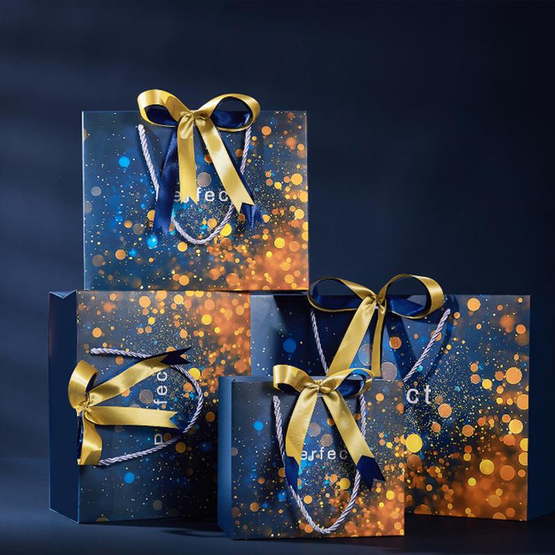 Beg Hadiah, Warna Biru, Sesuai untuk Kedai Pakaian, Beli Belah - TikTok ...