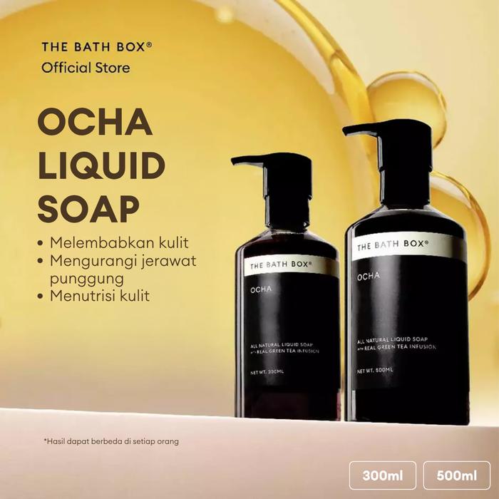 Promo THE BATH BOX - Ocha (Teh Hijau, Green Tea, Back Acne, Jerawat ...