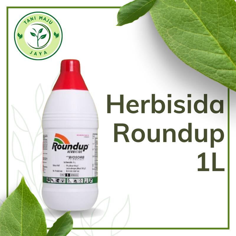 Herbisida Roundup 486SL Pembasmi Rumput Liar 1 Liter Sistematik - Shop ...