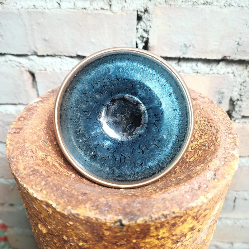 Stargazing obsidian build a tea cup hand holding cup large capacity ...