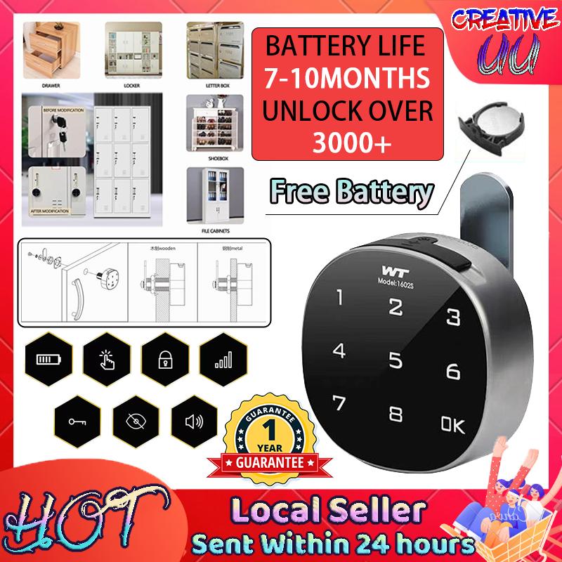 【READY STOCK】 Universal Mini Digital Lock Smart Scramble Pin - TikTok ...