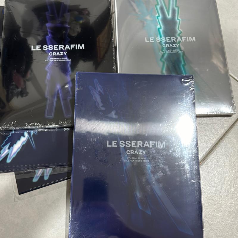 LE SSERAFIM CRAZY ALBUM SEALED OFFICIAL - TikTok Shop Singapore