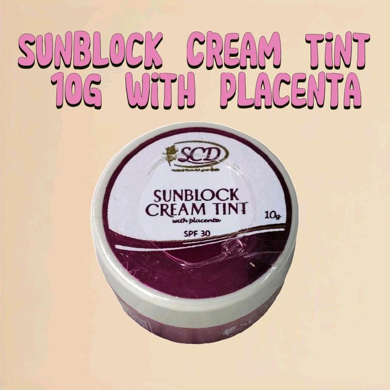SCD Sunblock Cream Tint with Placenta SPF30 10g Skincare - TikTok Shop ...