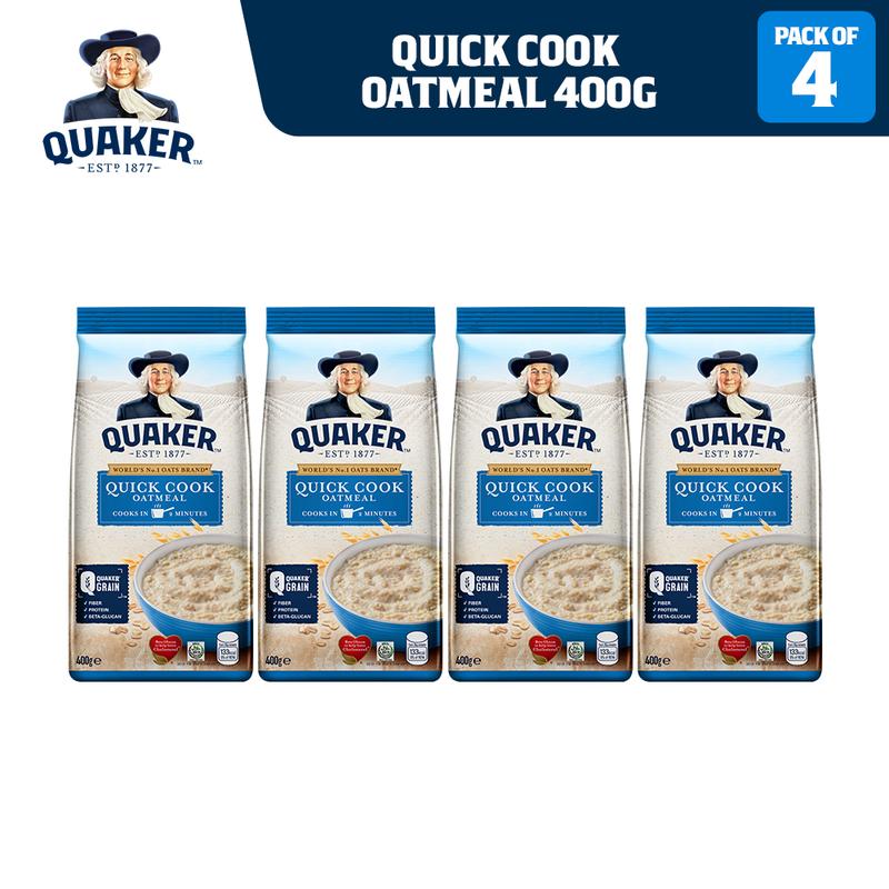 Quaker | Quick Cooking Oatmeal 400g - Pack of 4 - TikTok Shop Philippines