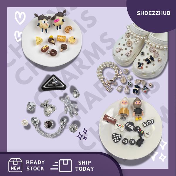 Jibbitz Untuk Crocs - Set Aksesori Kasut, Pins dan Hiasan Sandal ...