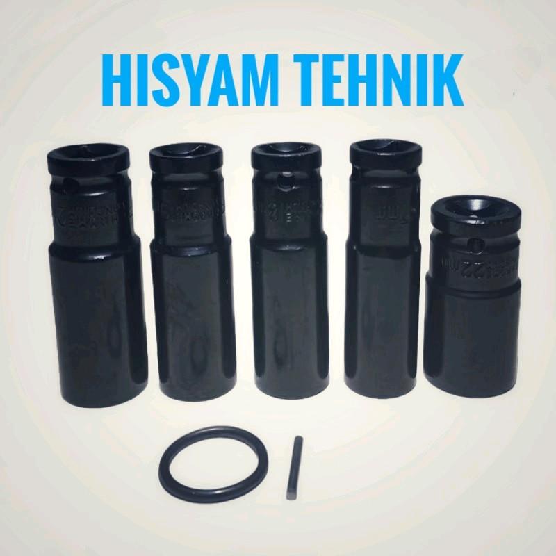 KUNCI SHOCK IMPACT WRENCH 5PCS MATA SOCK IMPACT 1/2INCH 17/18/19/21/22 ...