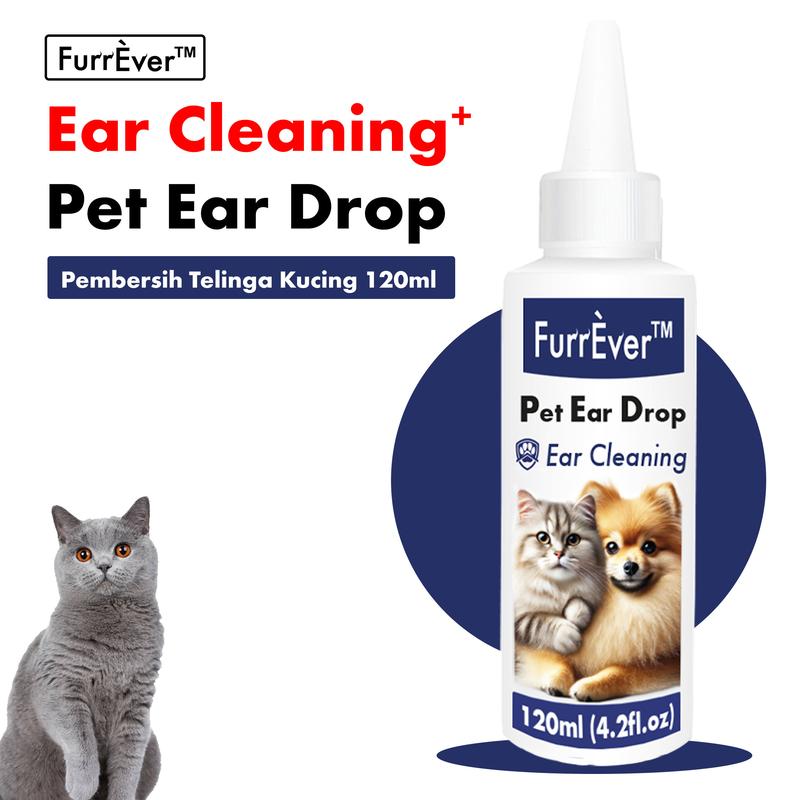 PETLOVER Pencuci Telinga Kucing Cat Ear Cleaning Drop 120ml - TikTok ...