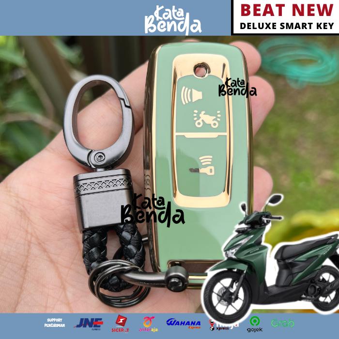Sarung Remote Keyless Beat Deluxe New 2024 Honda Silikon Kunci - Shop ...