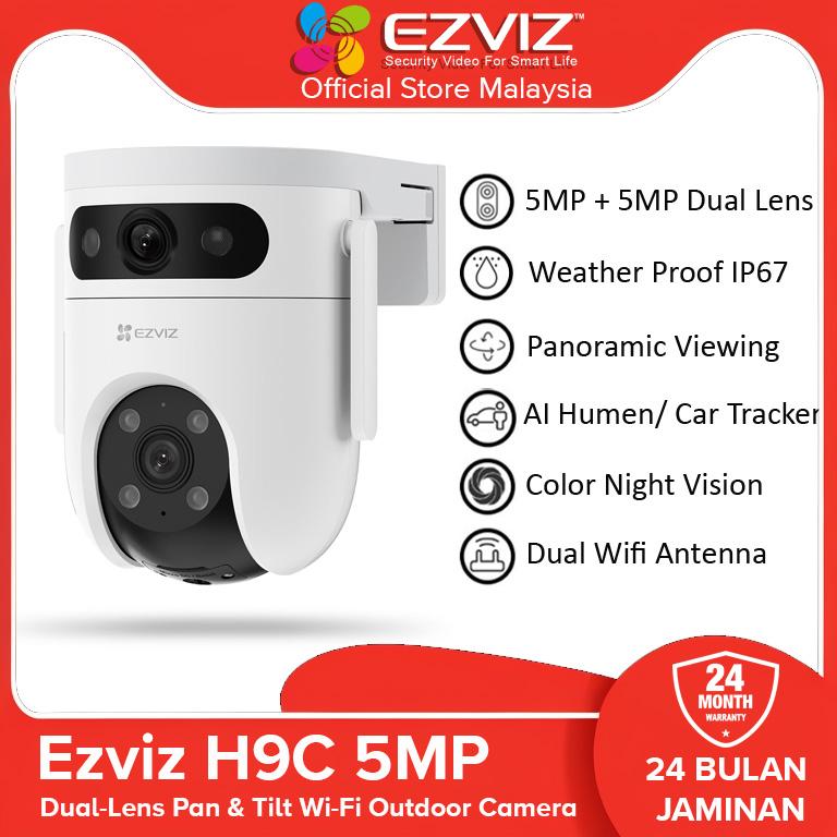 Ezviz H9C Dual Lens (5MP + 5MP) 2K Waterproof Pan/Tilt Two Way - TikTok ...