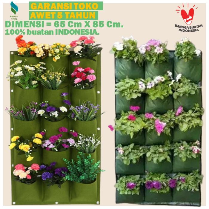 Pot Tanaman Bunga Wall Planter Bag Dinding Planterbag Polyba - Shop ...