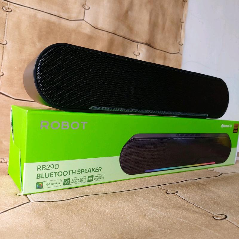 ROBOT RB290 BLUETOOTH SPEAKER RGB Lighting Double Bass Boost Tube 5.3 ...