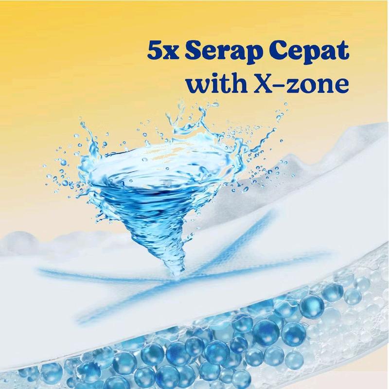 SWEETY Bronze Tape Dry X-pert Xpert Expert Popok Perekat SWEETY Bronze ...