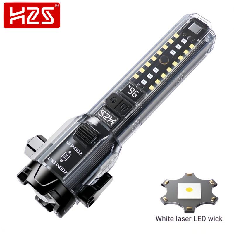 H2S Senter Safety 10 IN 1 LED Laser 30w Cas Roll Zoom In Out - Shop ...