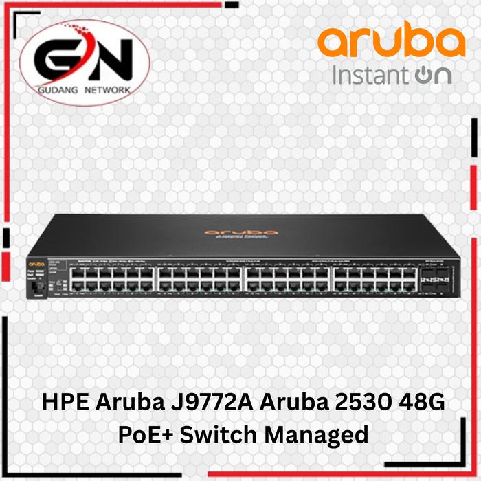Jual HPE Aruba J9772A Aruba 2530 48G PoE+ Switch Managed - Jakarta ...