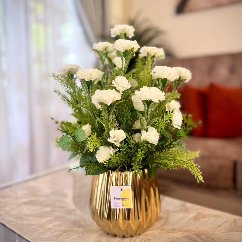 Gubahan Bunga Carnation Bunga Hiasan - TikTok Shop Malaysia
