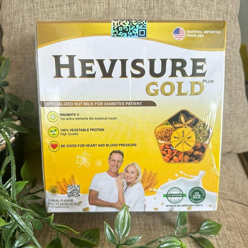 HEVISURE GOLD SUSU HERBAL HEVISURE ASLI BPOM HEVISURE DIABETES - Shop ...