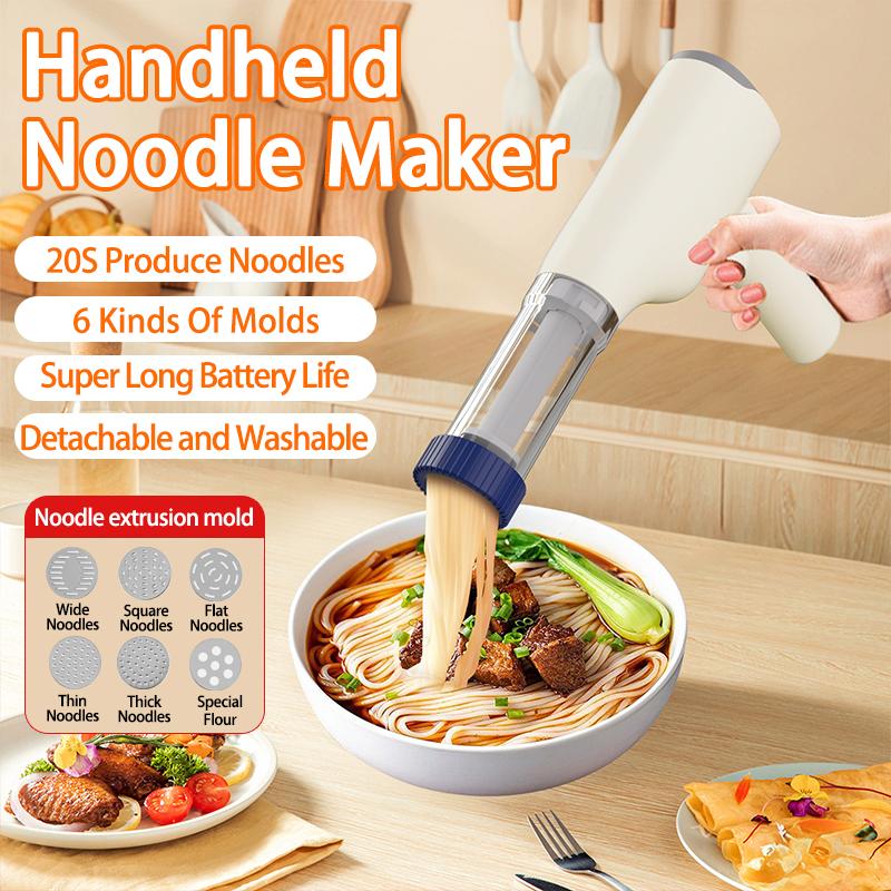Automatic Handheld Noodle Maker Electric Noodle Machine Mesi - TikTok ...
