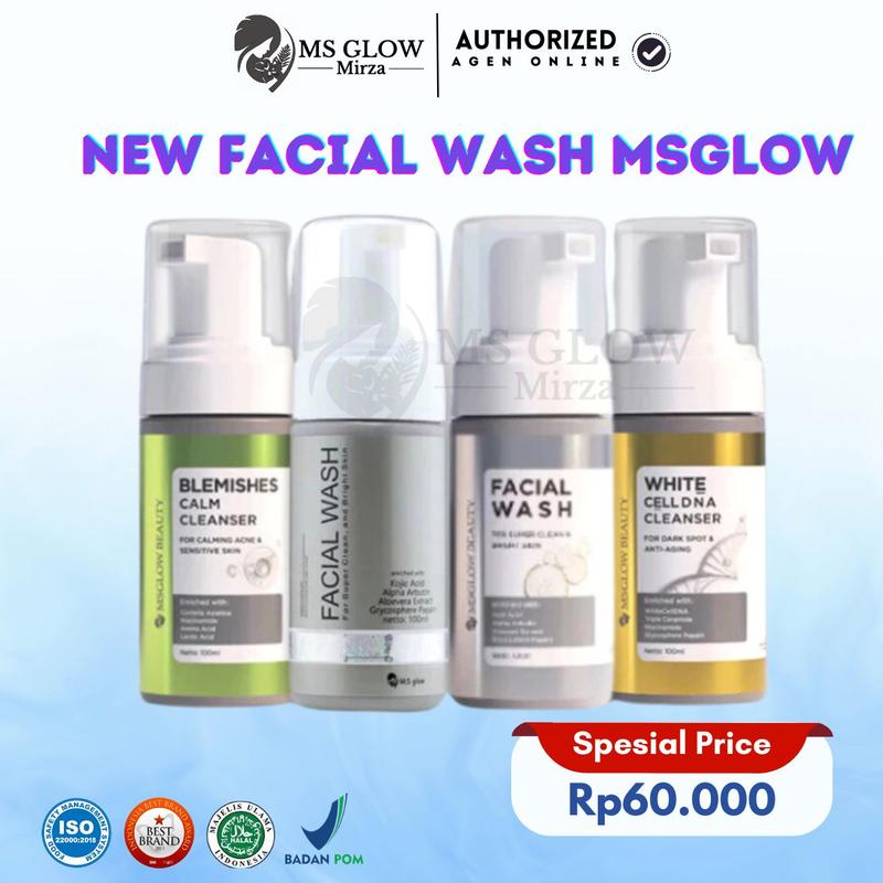 MSGLOW - ECER SABUN WAJAH / FACIAL WASH BEAUTY - GOLDEN GLOW - Shop ...