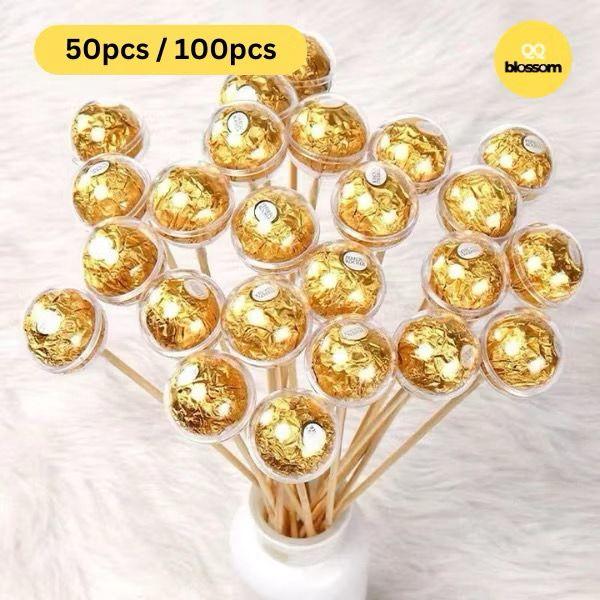 50PCS / 100PCS Chocolate Cup Ferrero Casing Ferrero Rocher Cover ...