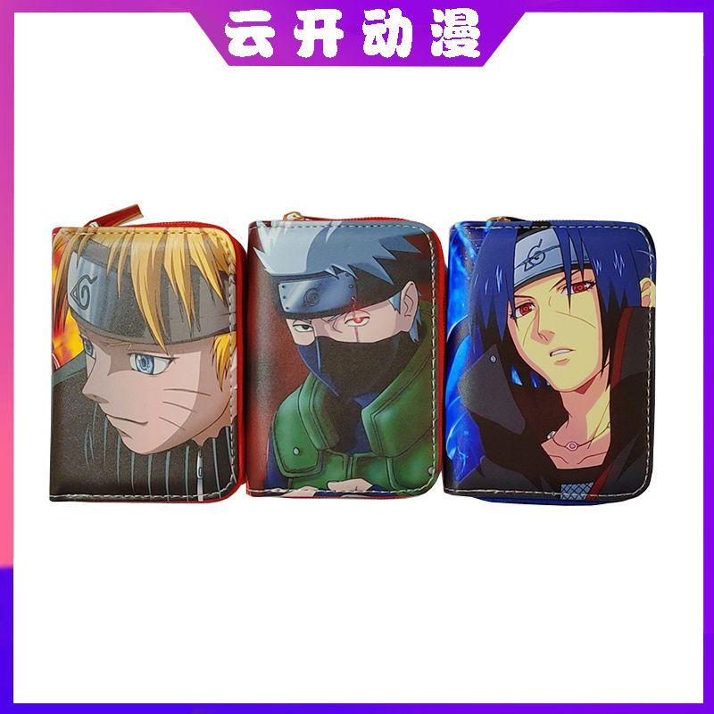 Dompet jenama fesyen anime Naruto, dompet pendek belia, pelajar ...