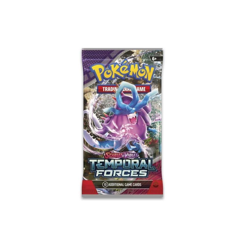 Pokemon SV5 Temporal Forces Loose Booster Pack Card Games - TikTok Shop ...