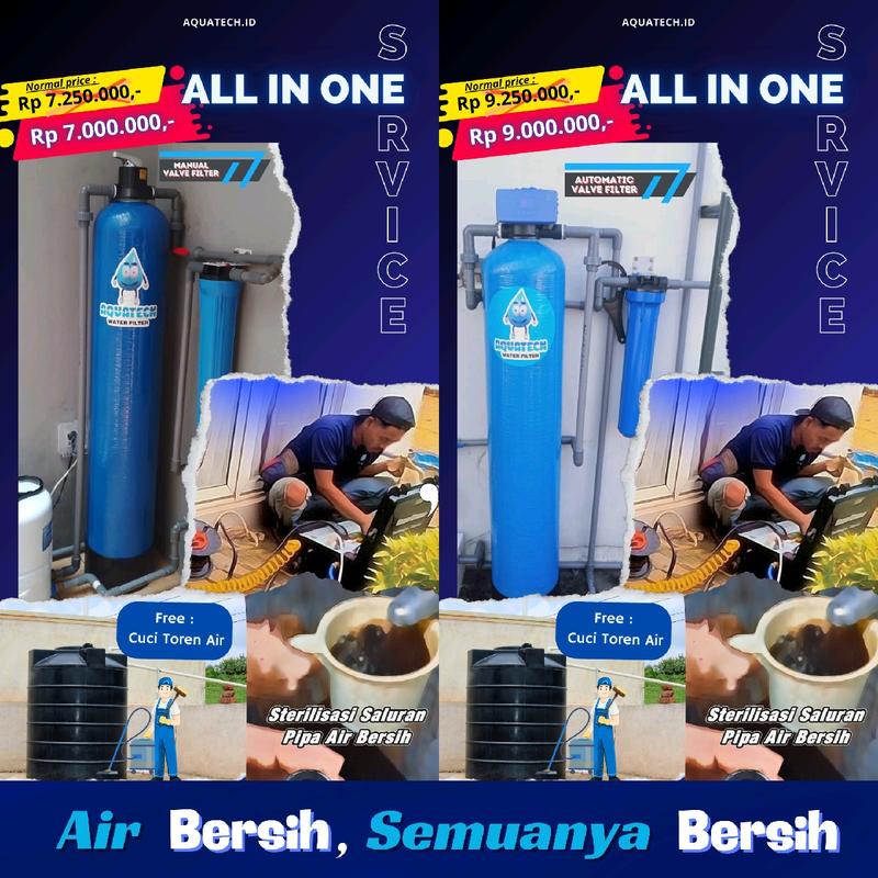 Paket Filter Air Bersih All in One Service - Shop | Tokopedia