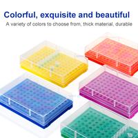 Jual 5Pcs 96-Holes PCR Tube Rack 0.2ml Centrifuge Tube Box With ...