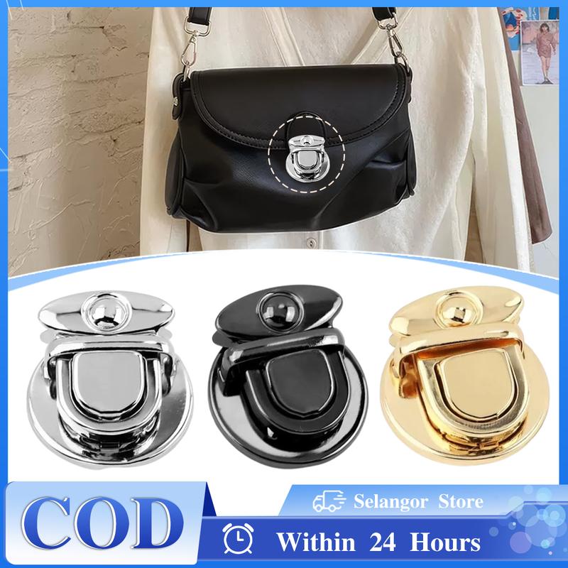 10Pcs Durable Metal Locks Twist Buckle Lock DIY Catch Buckles DIY bag ...