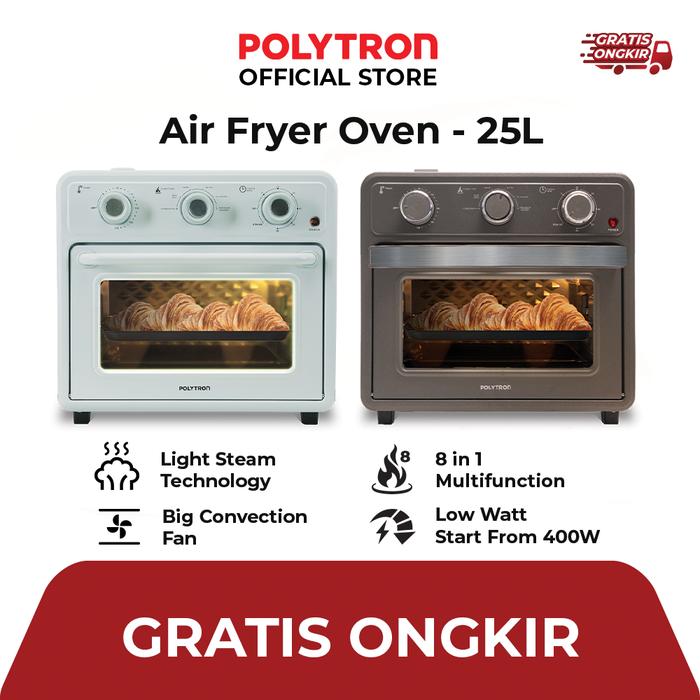 Promo Polytron Kitchenmate Air Fryer Oven 25 Liter PEO 25S1G & PEO ...