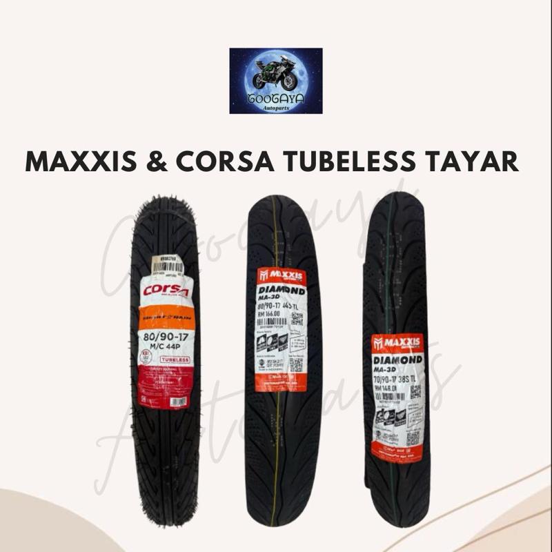 MAXXIS TUBELESS Tayar (Year 2025) & CORSA Tayar (Year 2024 41 week to ...