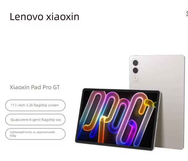 Jual Lenovo Xiaoxin Pad Pro GT 2025 Snapdragon8 Gen3 11.1" 3K 144Hz 8 ...