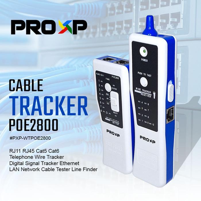 Jual PROXP LAN Tester PO 2800 Wire Tracker Cable Scan Track Line Finder ...