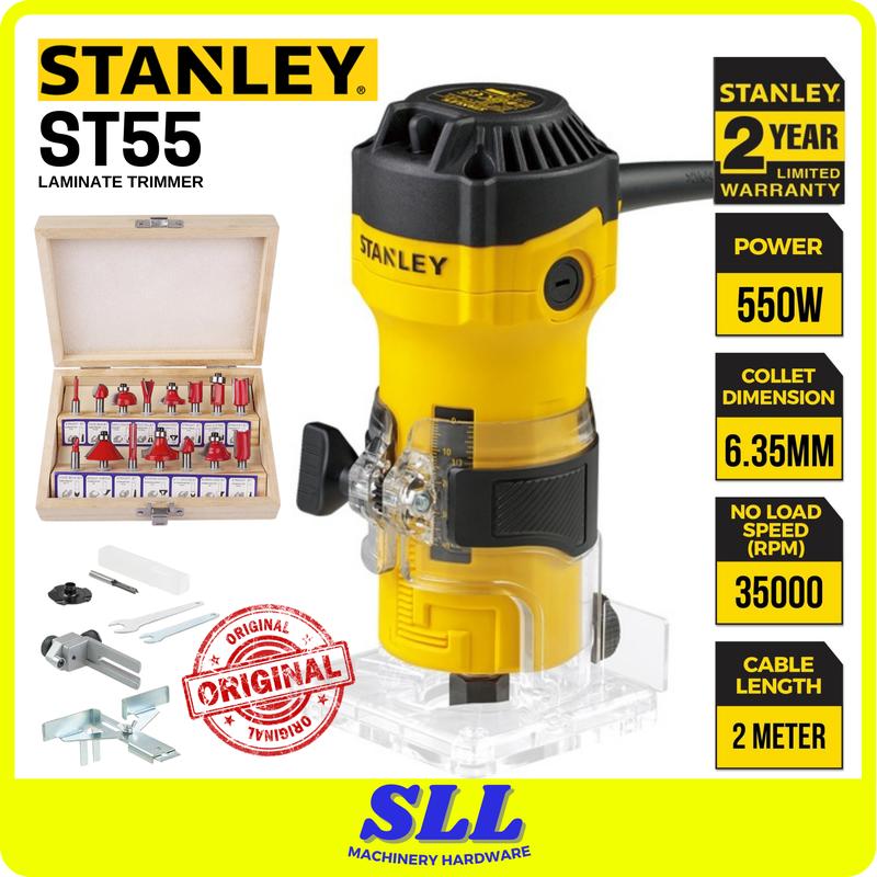 STANLEY ST55 550W Corded Hand Trimmer Wood Router Durable Wood - TikTok ...
