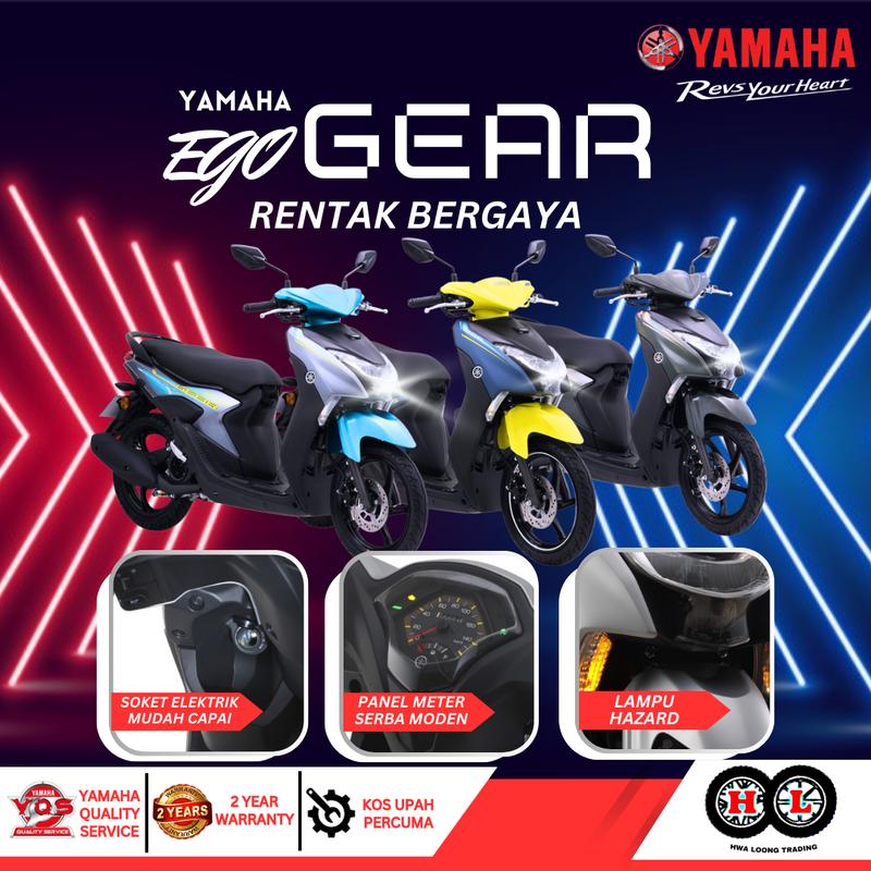 Yamaha Ego Gear Scooter Yamaha Moped Motorcycle Yamaha Motor - TikTok ...